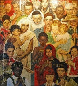 Norman Rockwell the golden rule - Rona Fischman